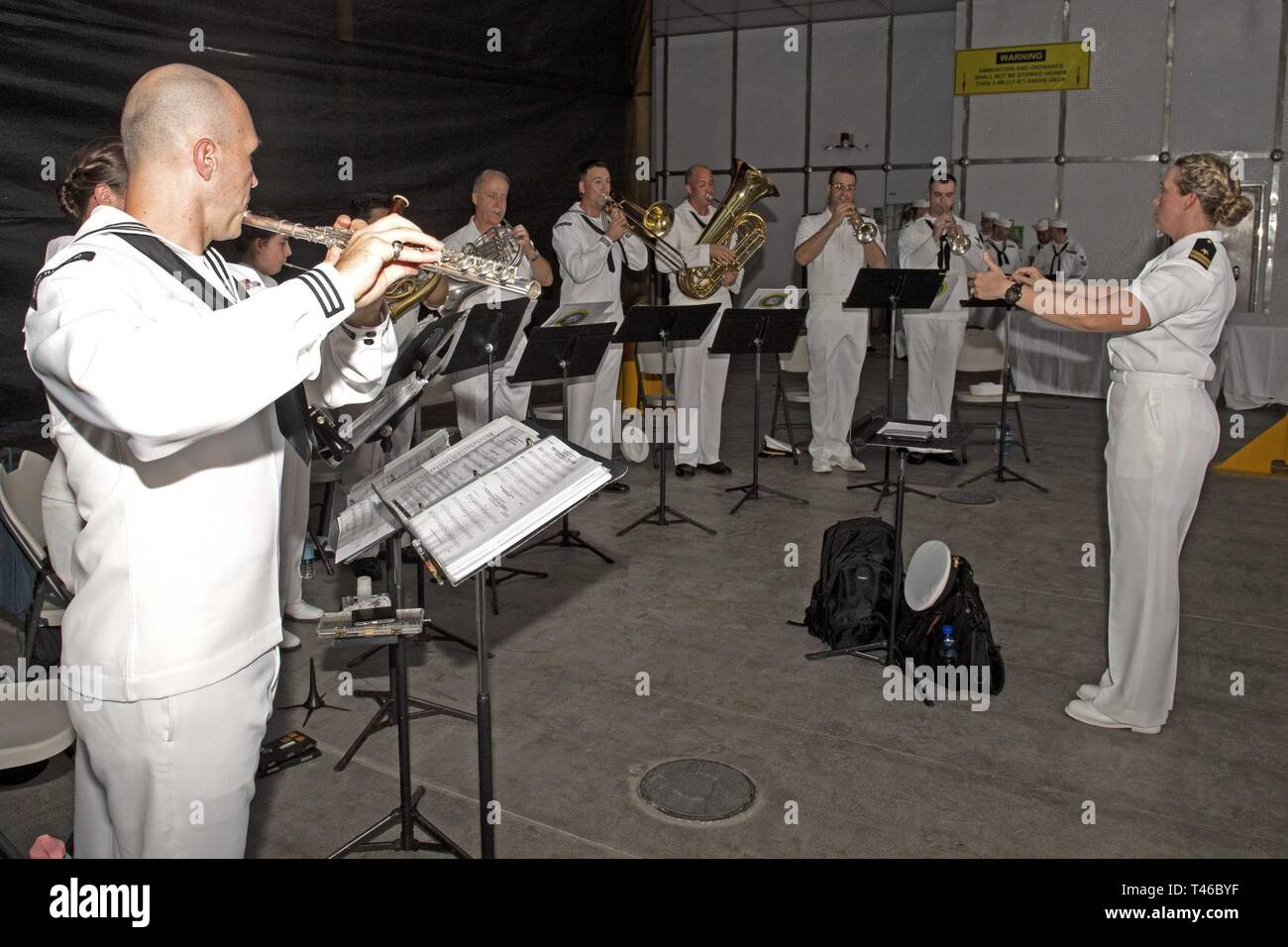 Defence bandmaster hi-res stock photography and images - Alamy