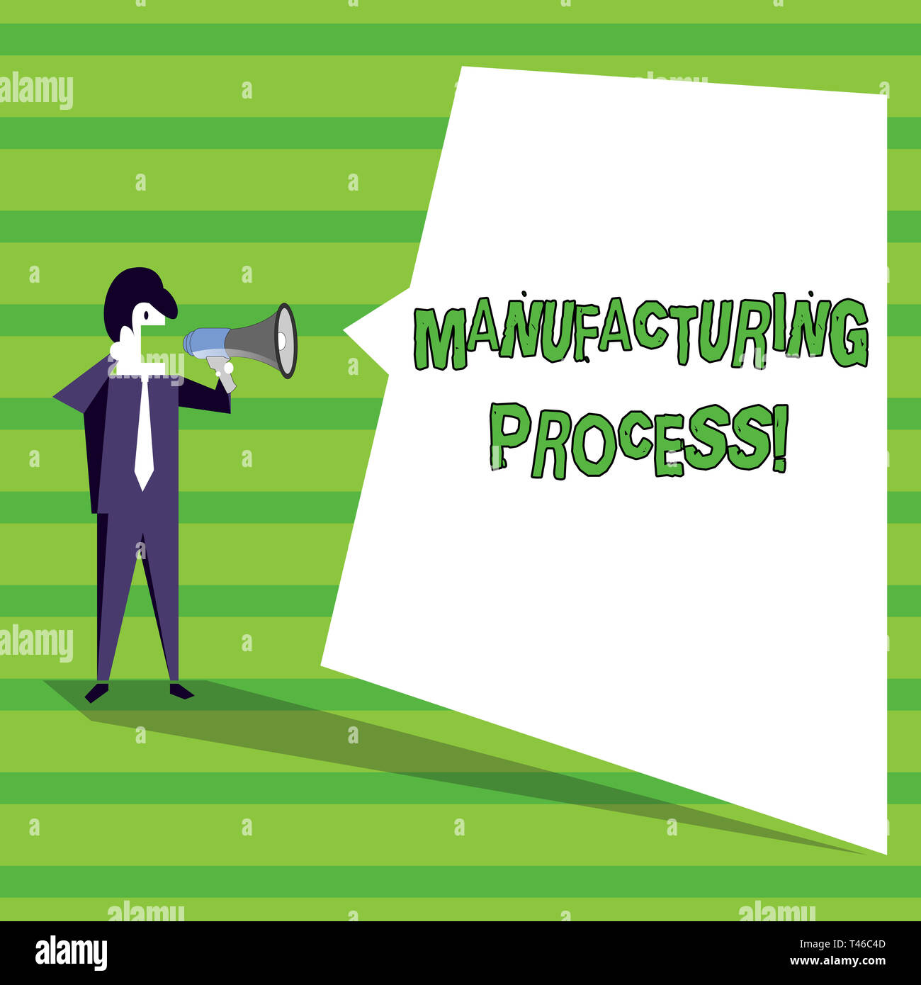 Word writing text Manufacturing Process. Business photo showcasing ...
