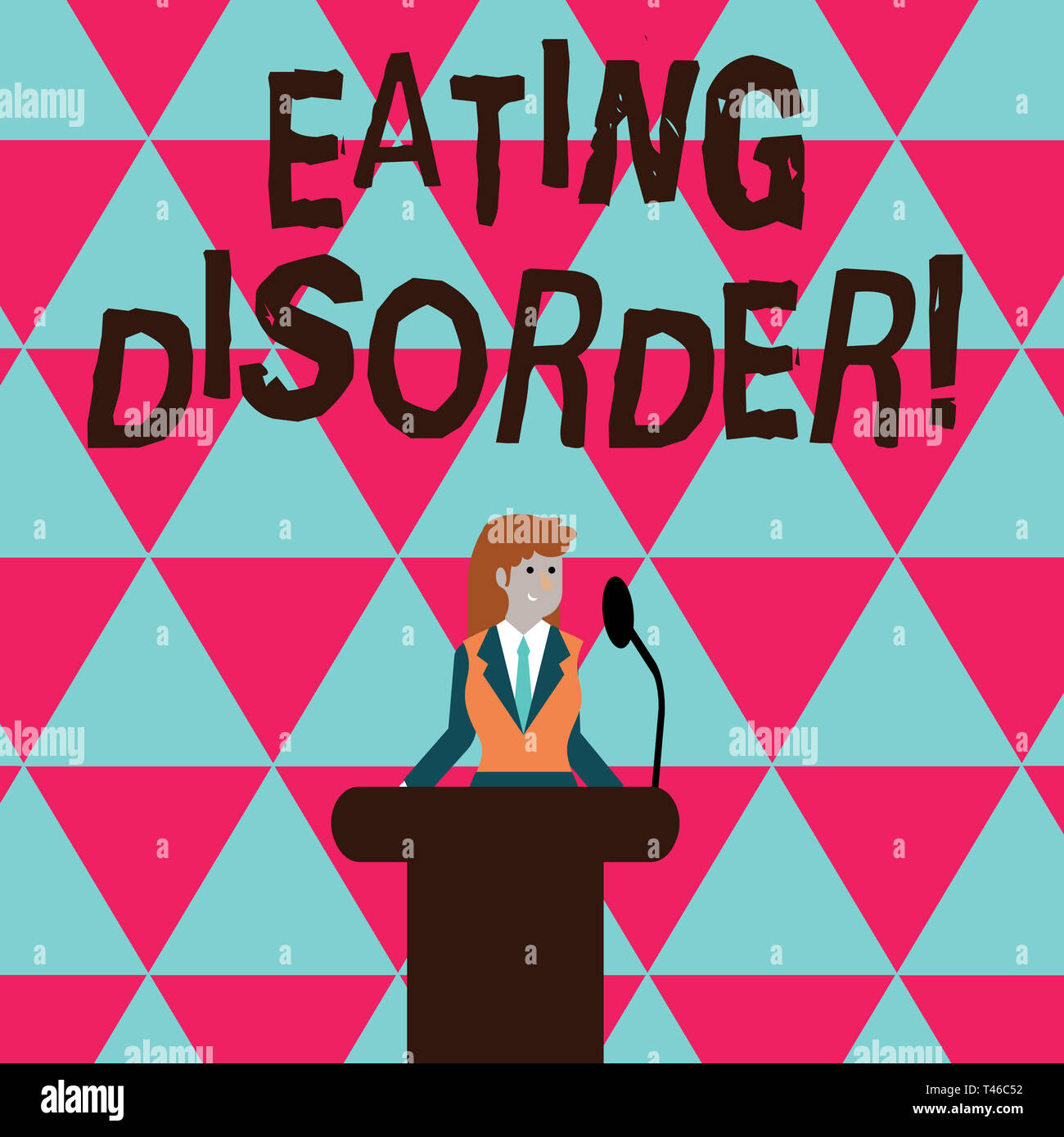 Conceptual hand writing showing Eating Disorder. Concept meaning ...