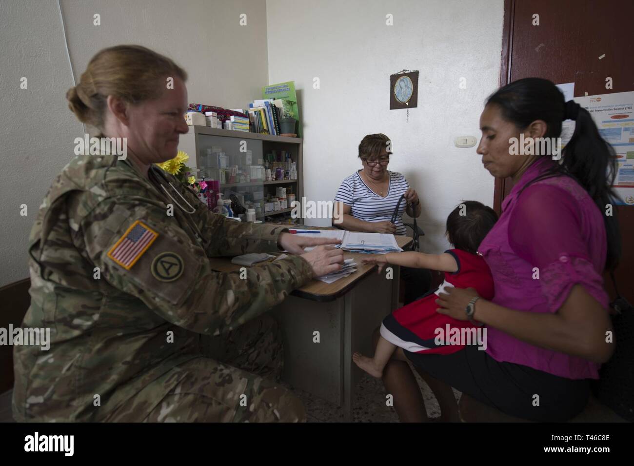 U.S. Army Maj. Adina Sanchez, a Nurse Practitioner with the 325th ...