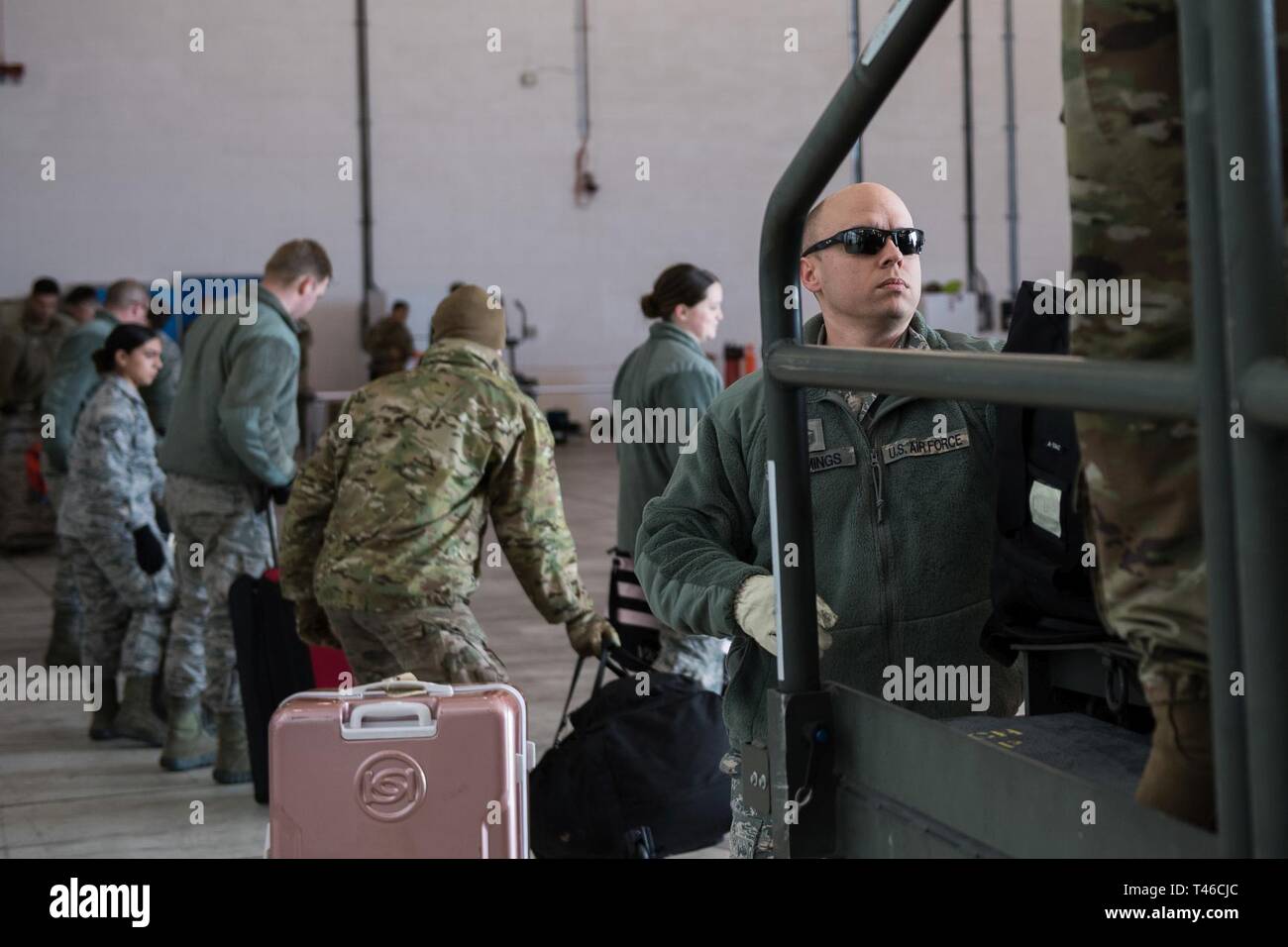 Master Sgt. Kevin Cummings, acting Bomber Task Force (BTF) Maintenance ...
