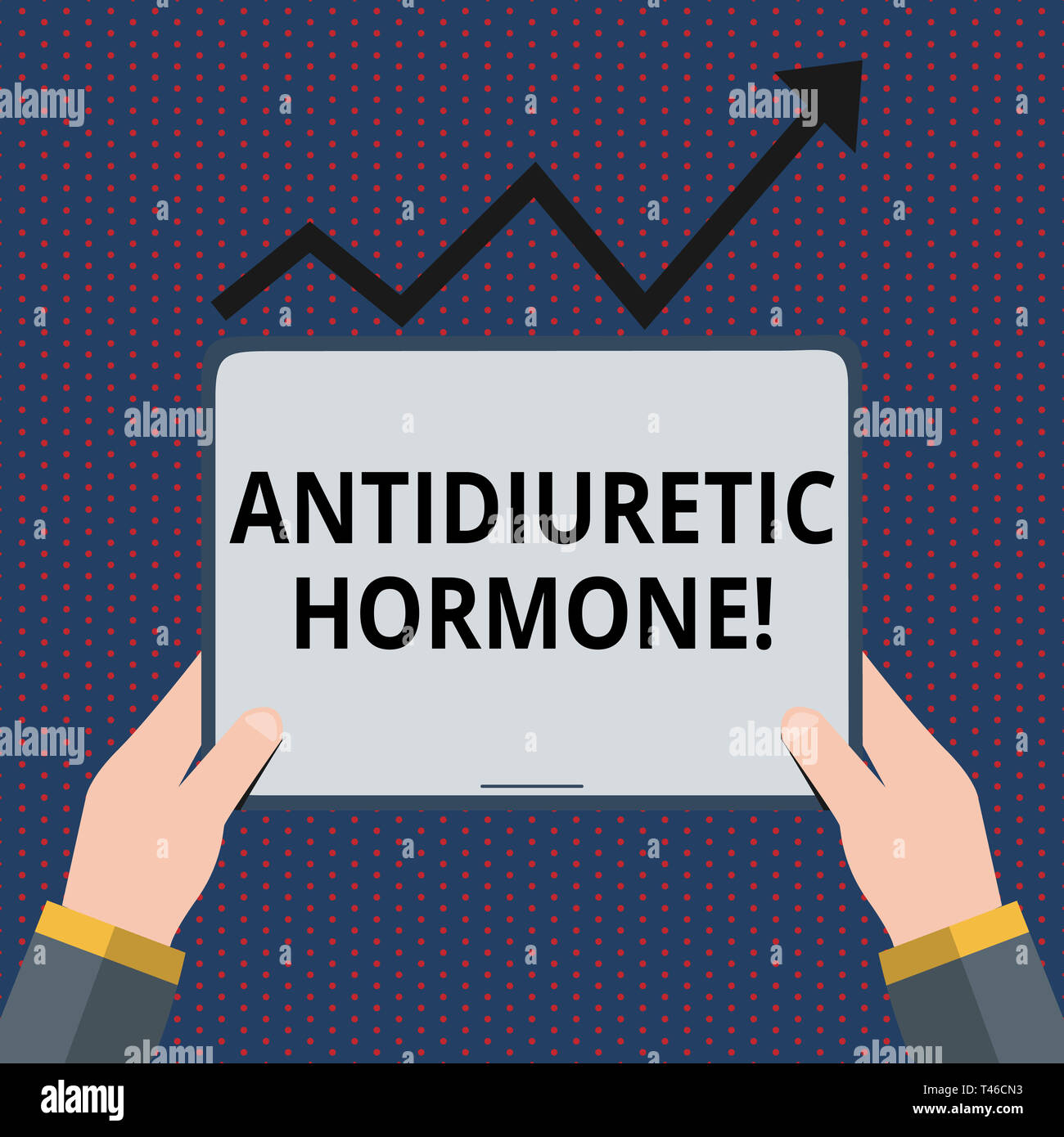 Conceptual hand writing showing Antidiuretic Hormone. Concept meaning ...