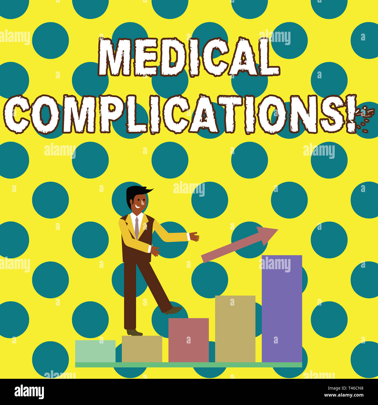 Conceptual hand writing showing Medical Complications. Concept meaning ...