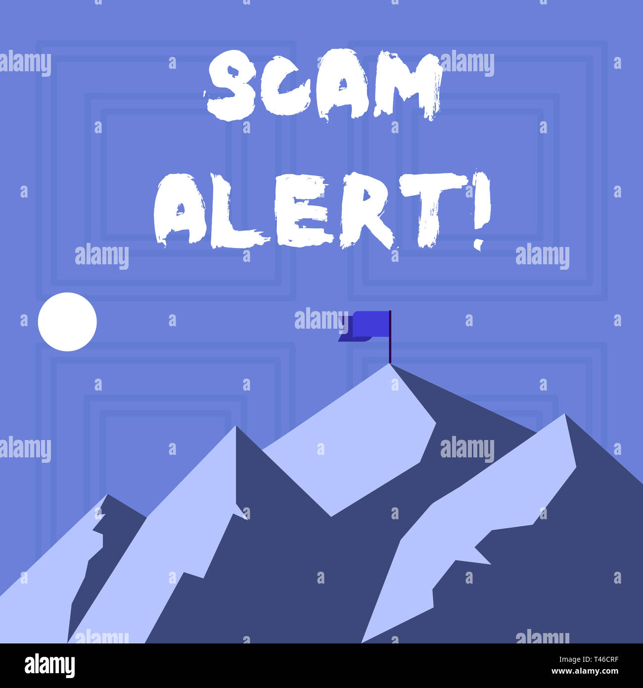 Writing note showing Scam Alert. Business concept for fraudulently ...