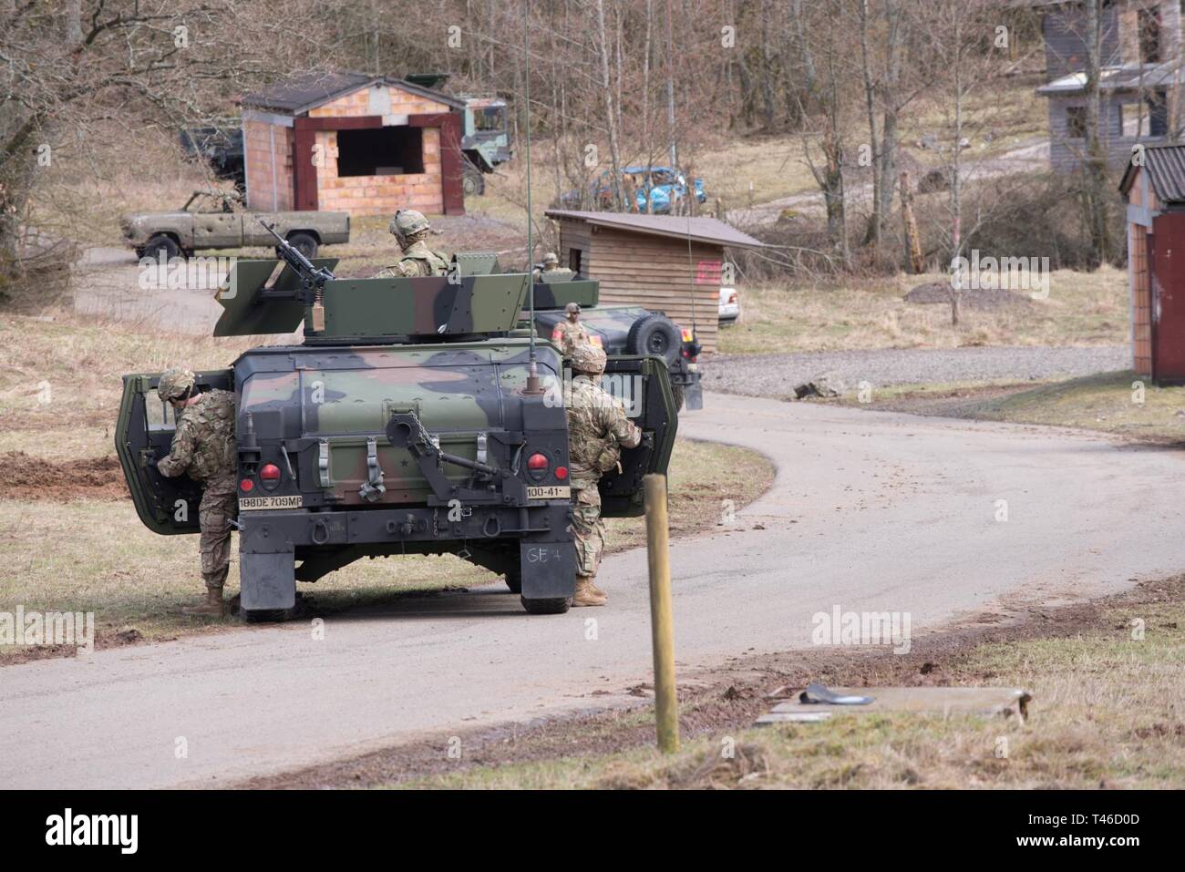 Convoy live fire exercise hi-res stock photography and images - Alamy