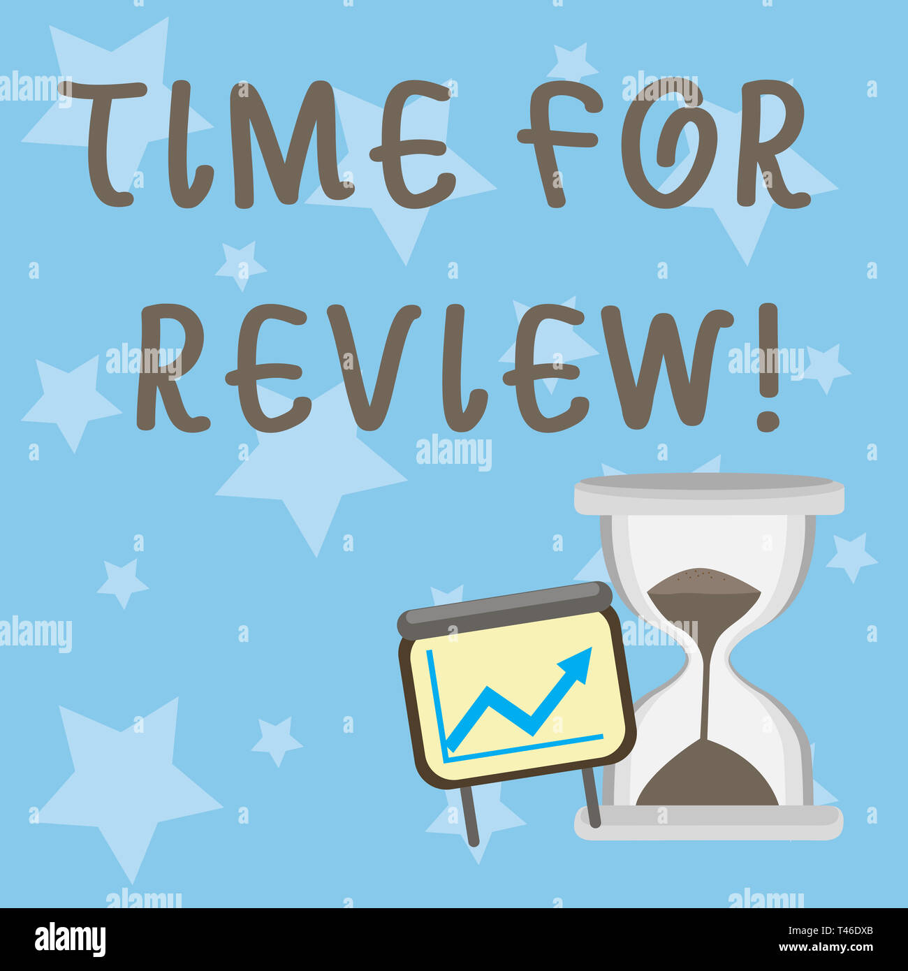 Conceptual hand writing showing Time For Review. Concept meaning formal ...