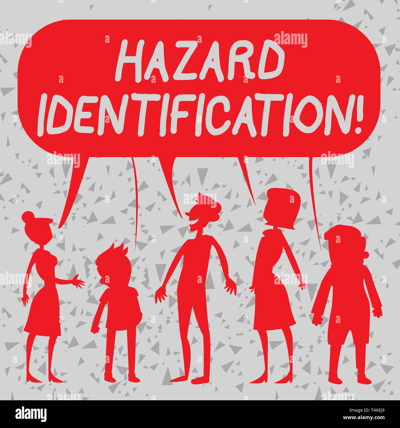 Word writing text Hazard Identification. Business photo showcasing ...