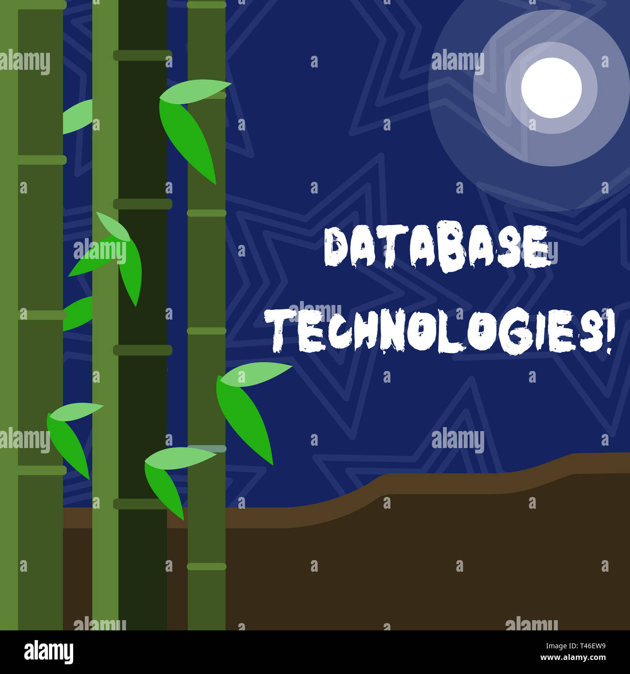 Text Sign Showing Database Technologies Business Photo Showcasing Organization Of A Collection