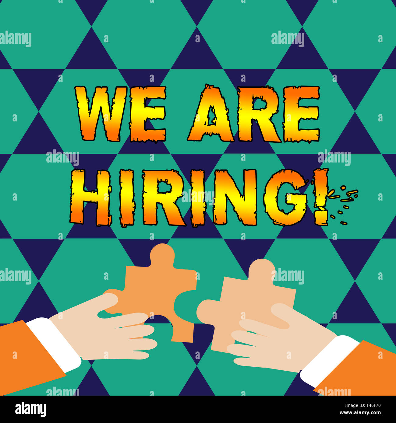 Conceptual hand writing showing We Are Hiring. Concept meaning recently ...