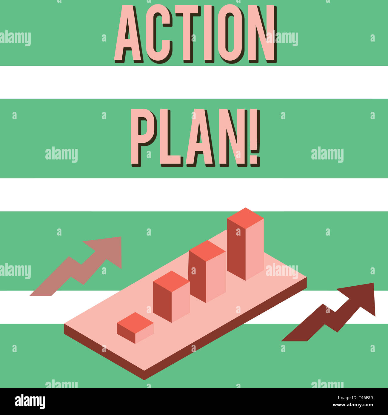 Writing note showing Action Plan. Business concept for proposed ...