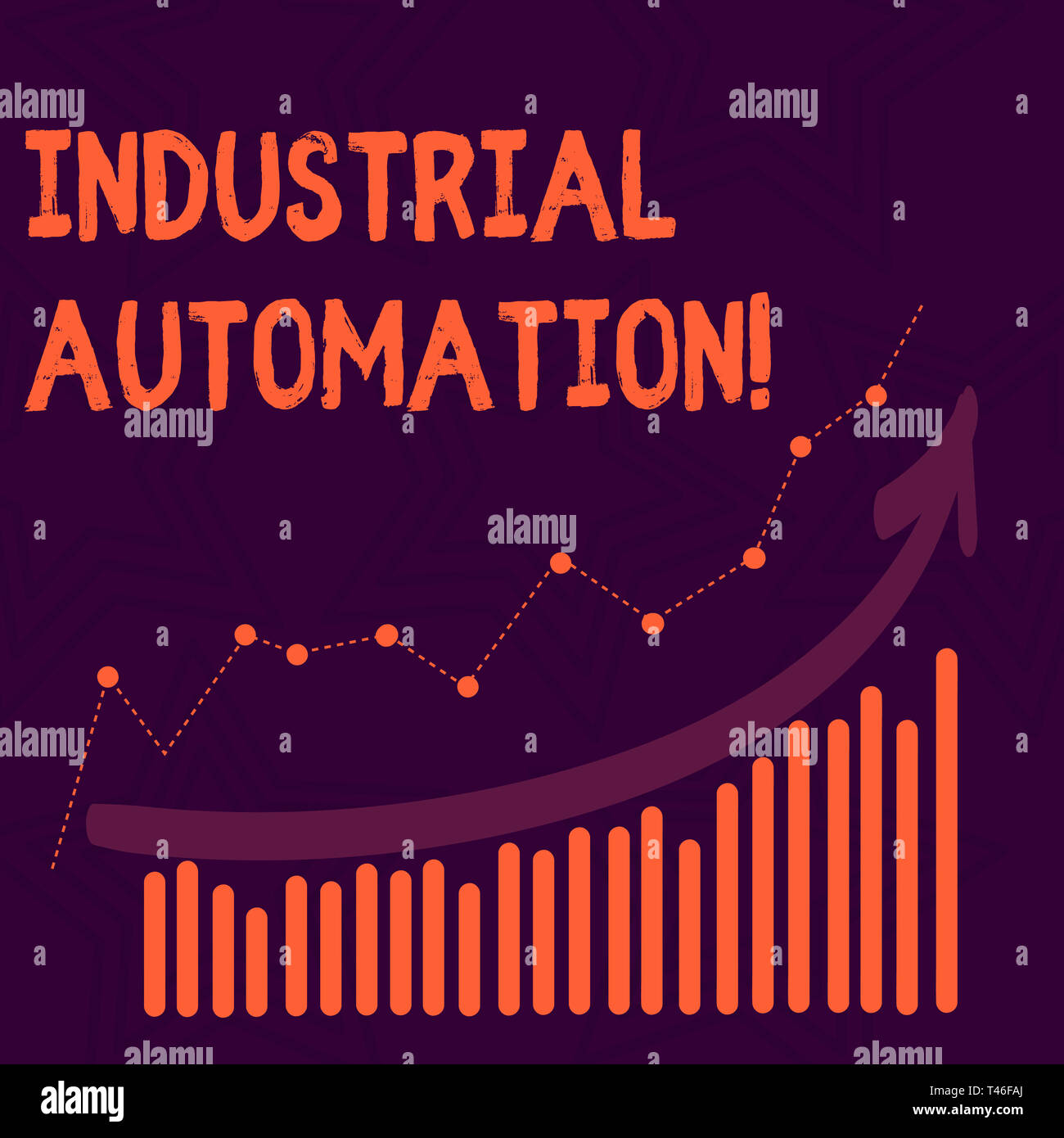 Text sign showing Industrial Automation. Business photo text Use of ...