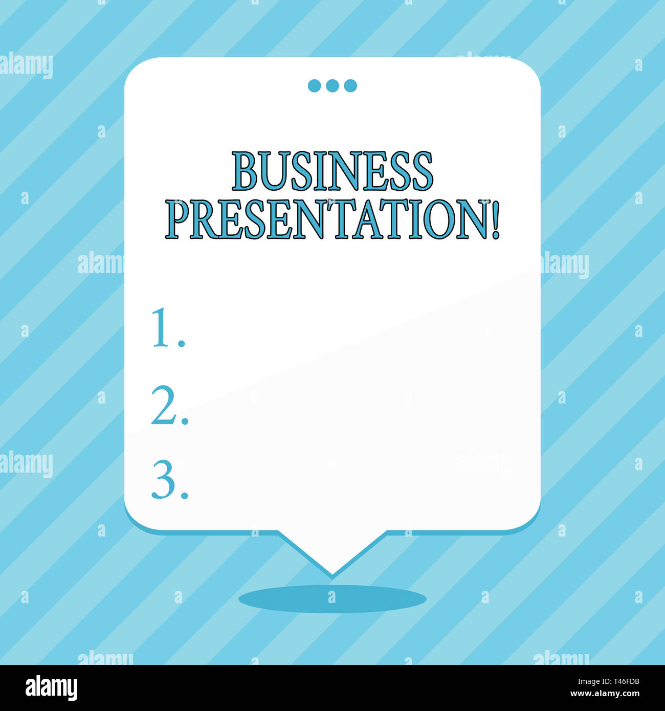 Word writing text Business Presentation. Business photo showcasing ...