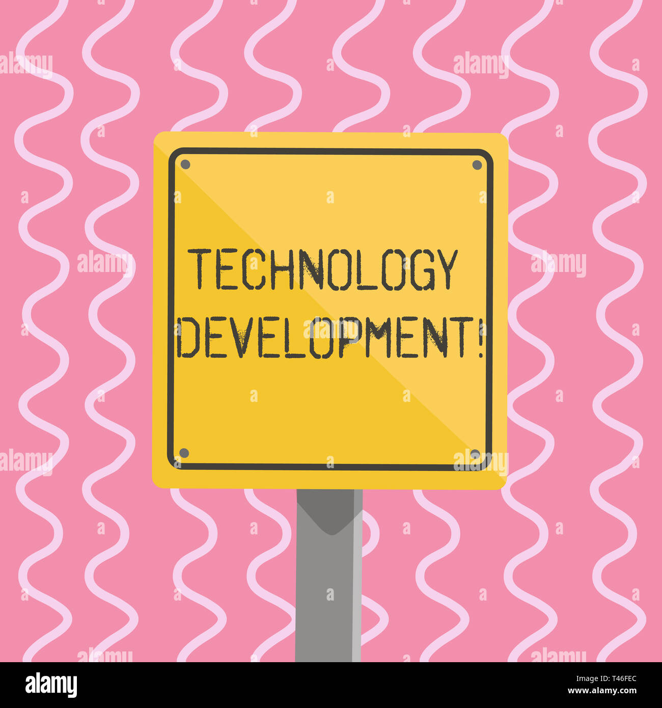 Text sign showing Technology Development. Business photo showcasing ...