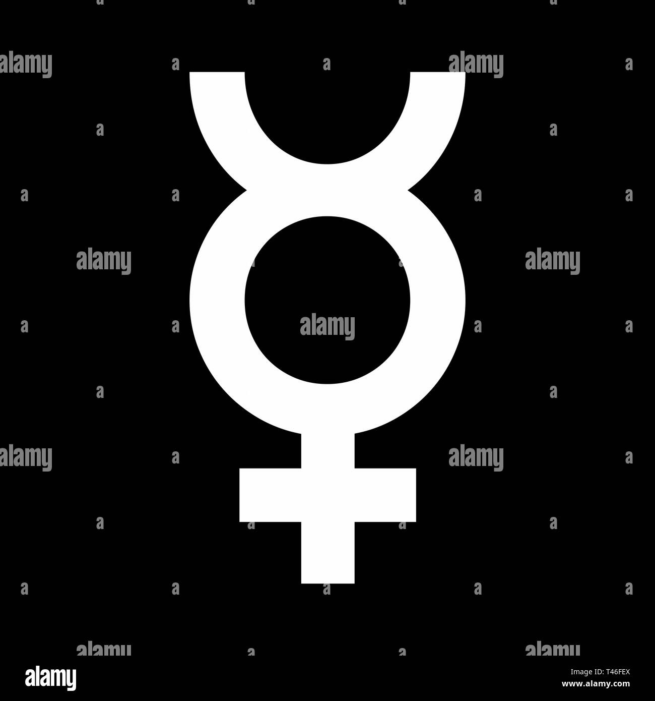 Mercury sign illustration Stock Vector Image & Art - Alamy