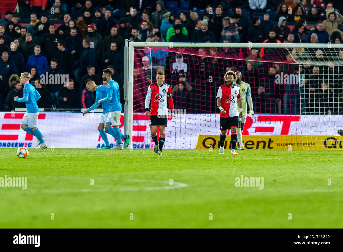 13th of april 2019 Rotterdam, The Netherlands Soccer Dutch Eredivisie ...