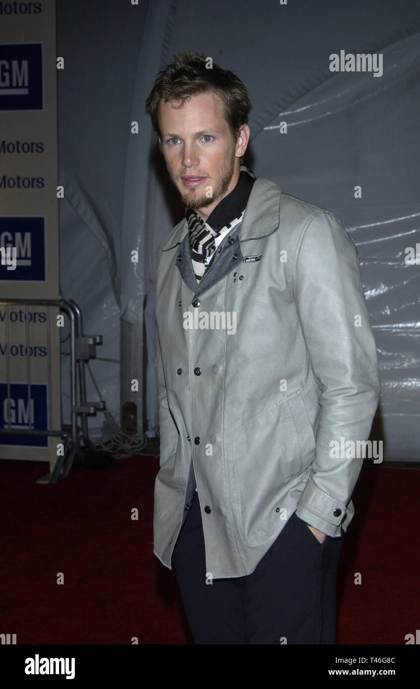 LOS ANGELES, CA. March 18, 2003: Actor KIP PARDUE at the General Motors ...