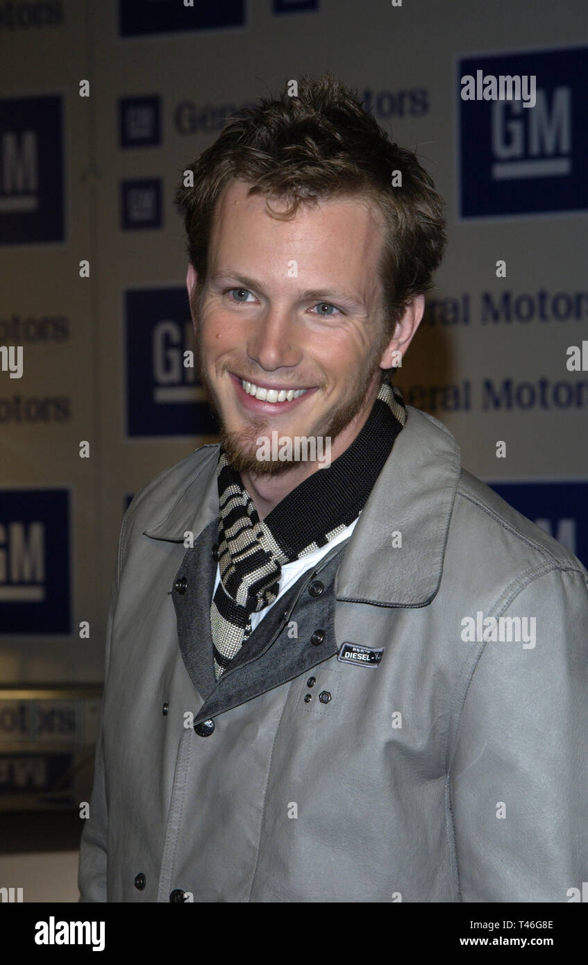 LOS ANGELES, CA. March 18, 2003: Actor KIP PARDUE at the General Motors ...