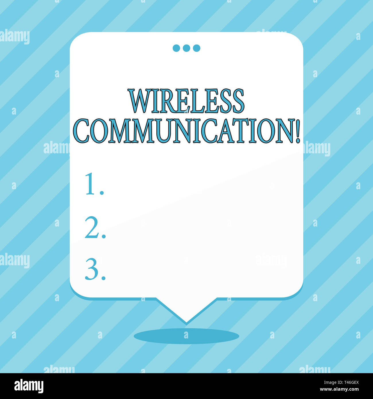Word writing text Wireless Communication. Business photo showcasing ...