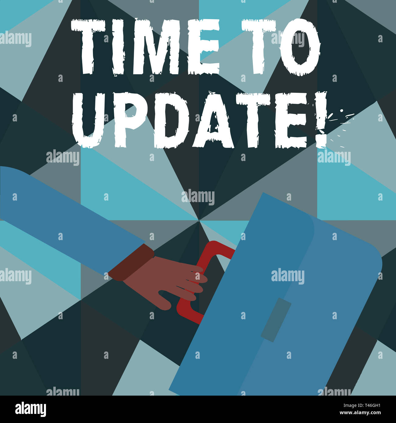 Word writing text Time To Update. Business photo showcasing this right ...