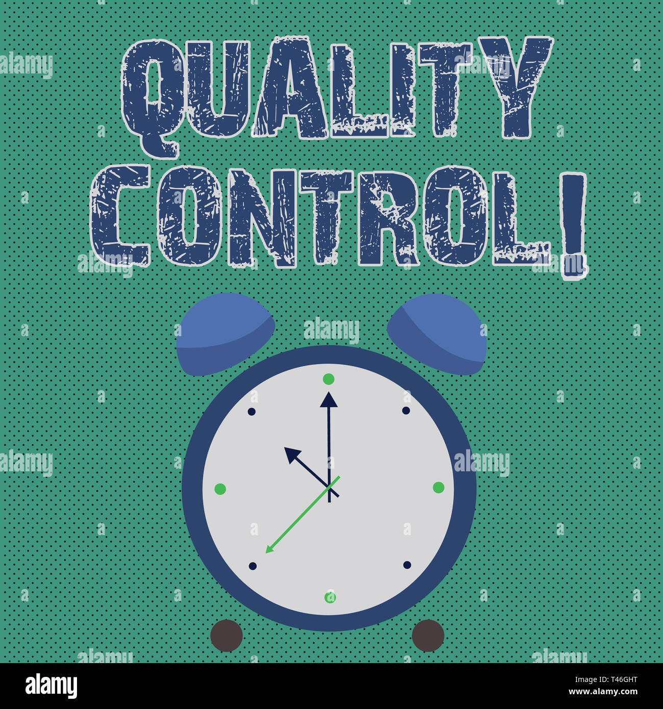 Handwriting text writing Quality Control. Conceptual photo system of ...