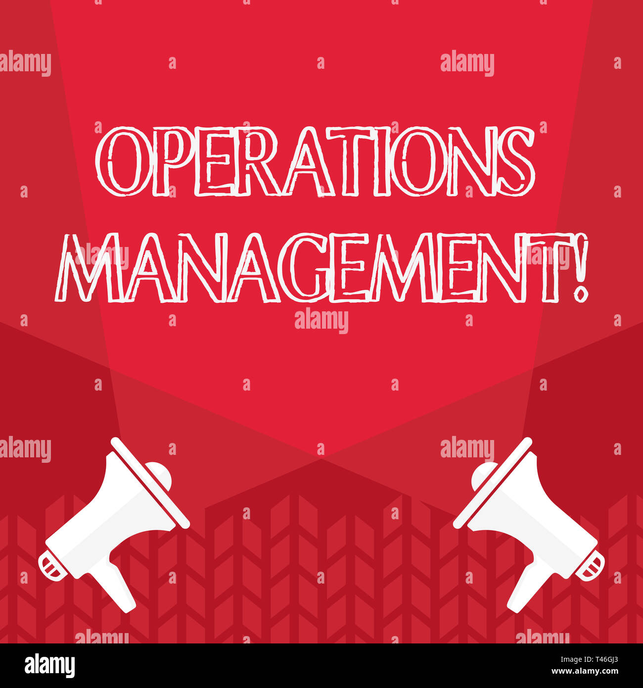 Word writing text Operations Management. Business photo showcasing ...