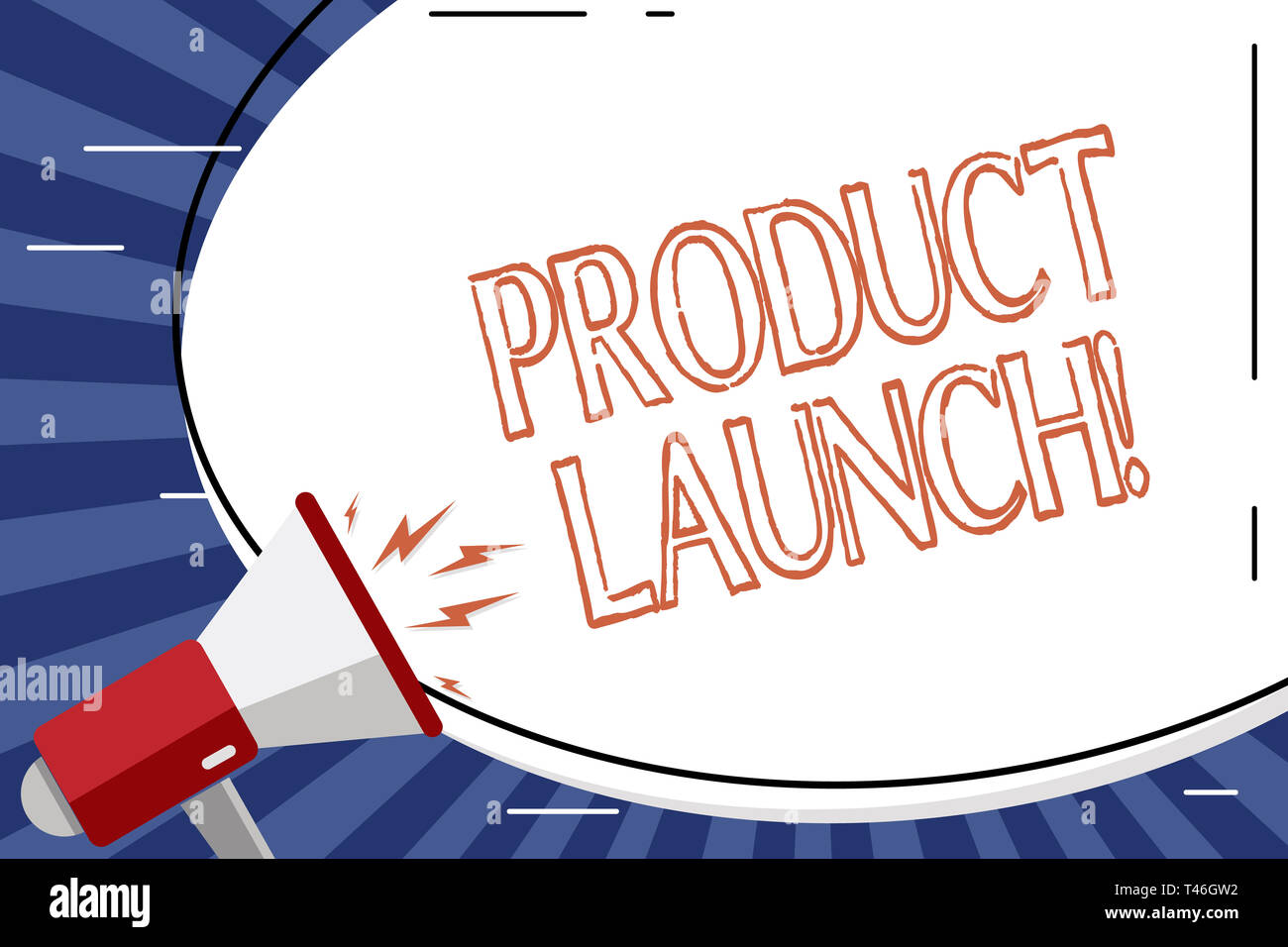 Handwriting text Product Launch. Conceptual photo when company decides ...