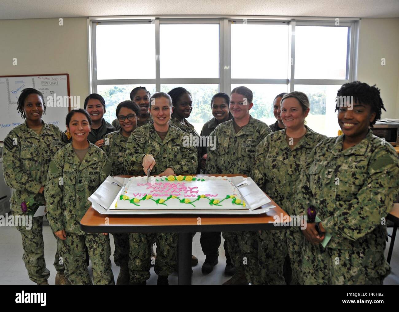 Japan (Mar. 12, 2019) — Capt. Ann McCann, Commander, Destroyer Squadron ...