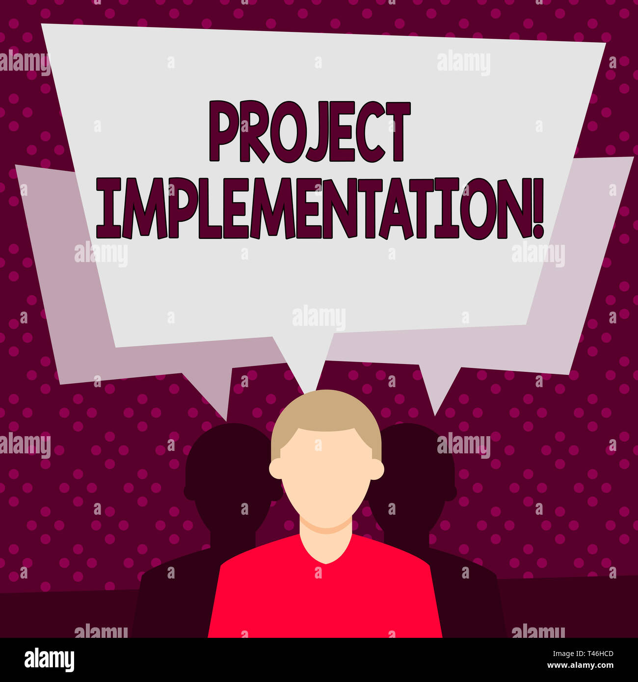 Word writing text Project Implementation. Business photo showcasing ...