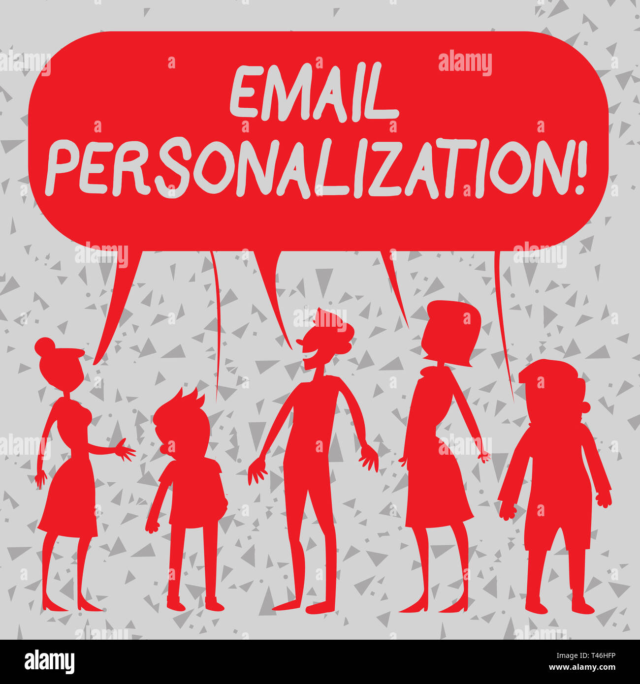 Word writing text Email Personalization. Business photo showcasing ...