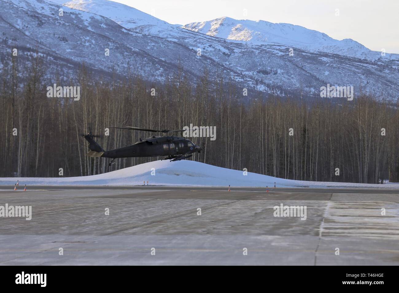 Alaska National Guardsmen launch from Bryant Army Airfield on Joint ...