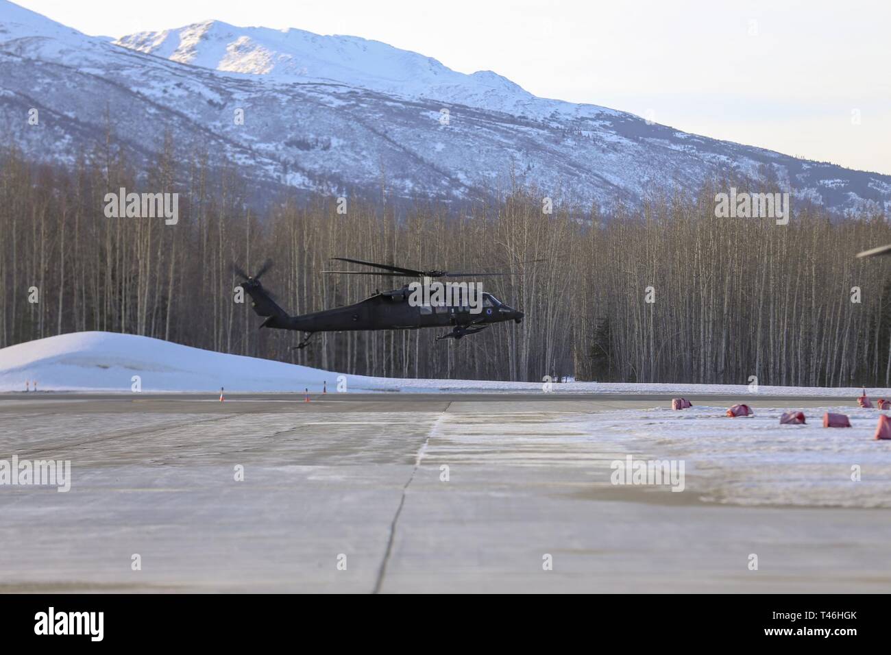 Alaska National Guardsmen launch from Bryant Army Airfield on Joint ...