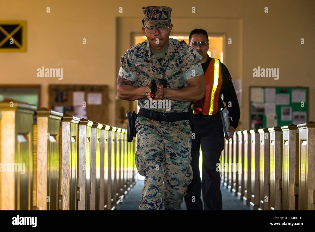 U.S. Marine Corps Lance Cpl. Clark Lorenz Paulin, military police ...