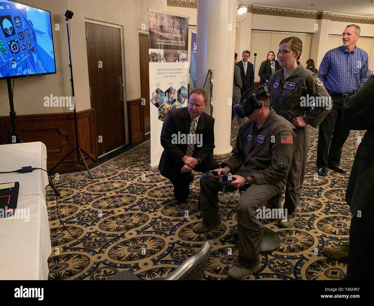 Col. Samantha Weeks (right), 14th Flying Training Wing commander, and ...