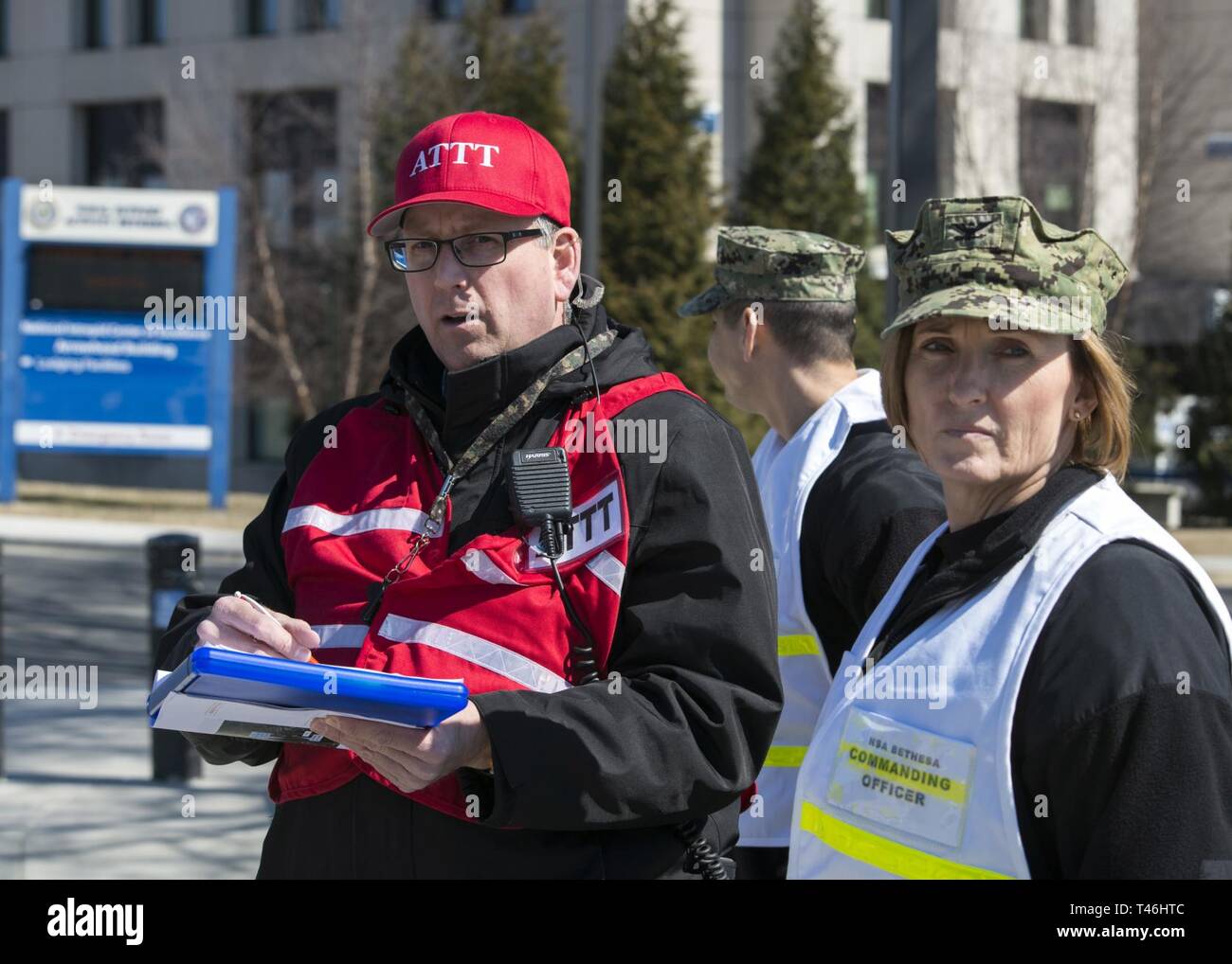 Naval Support Activity Bethesda Commanding Officer Capt. Mary Seymour ...