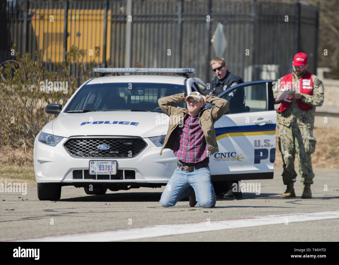Naval Support Activity Bethesda police officer Corporal Michael Pember ...