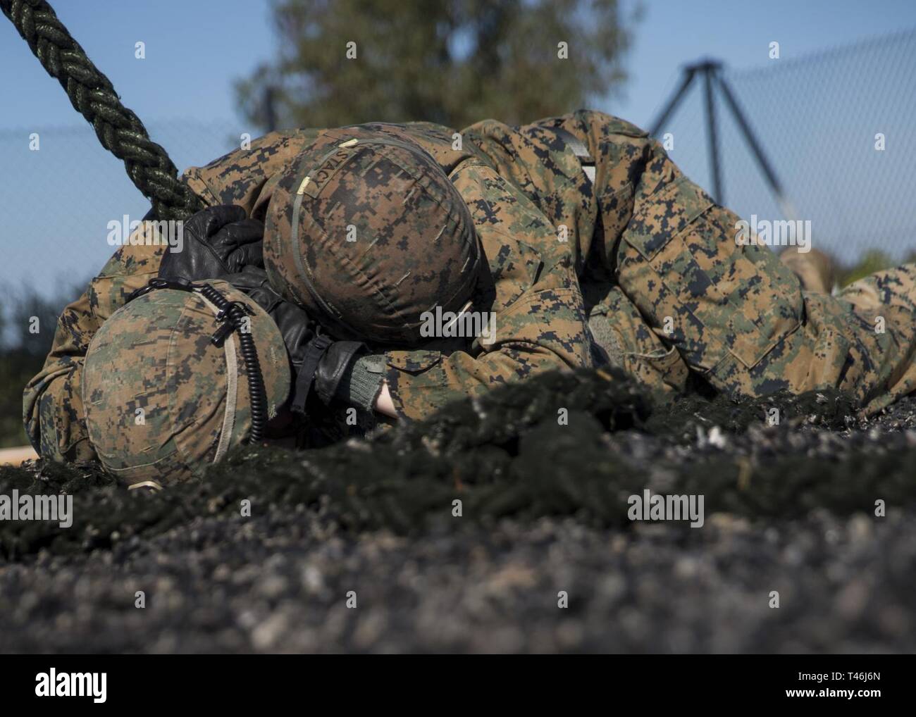 U.S. Marines with Special Purpose Marine Air-Ground Task Force-Crisis ...