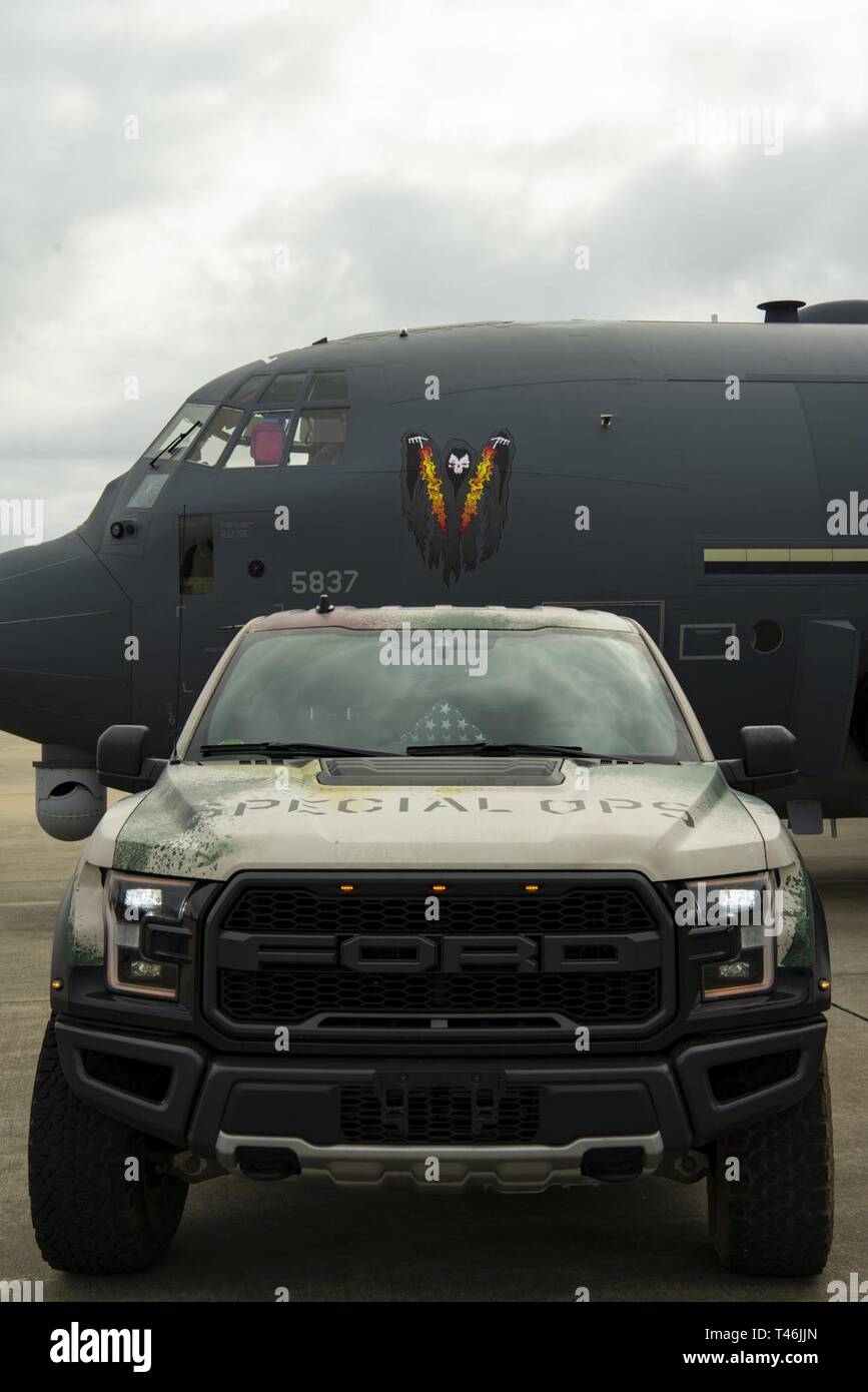Members of the 330th Recruiting Squadron visit a Block 30 AC-130J ...