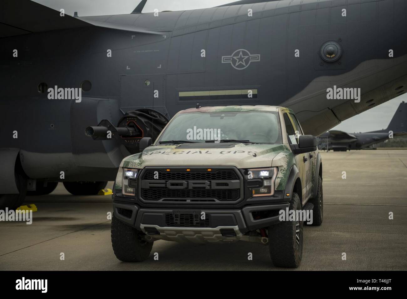 Members of the 330th Recruiting Squadron visit a Block 30 AC-130J ...