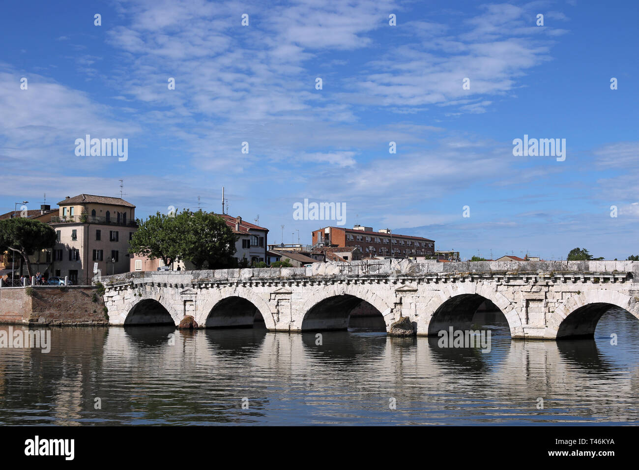 Tiberius bridge hi-res stock photography and images - Alamy