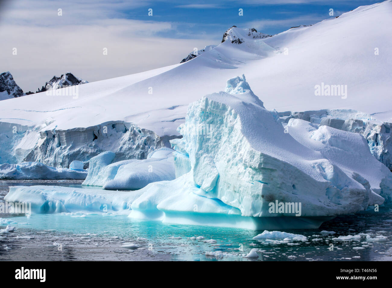 Glacier orne harbour hi-res stock photography and images - Alamy