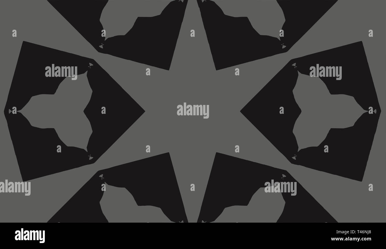 Pattern tile, ornate geometric pattern and two-tone abstract background ...