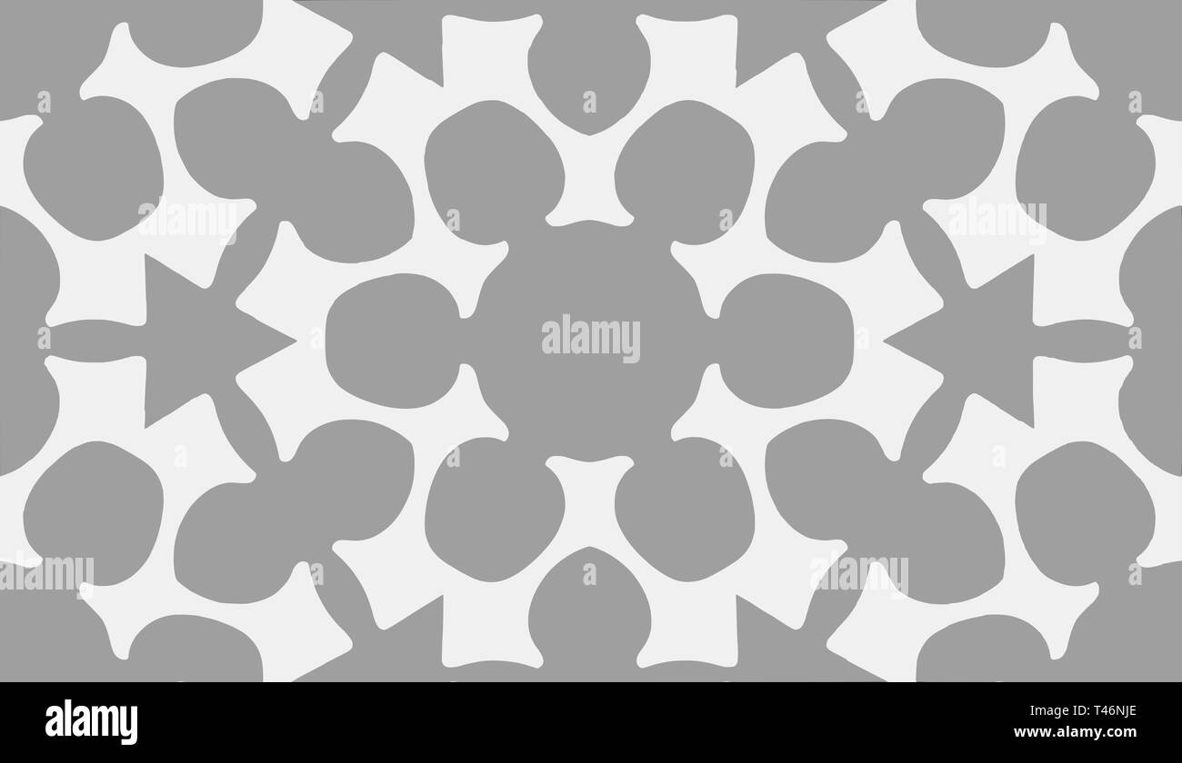 Pattern tile, ornate geometric pattern and two-tone abstract background ...