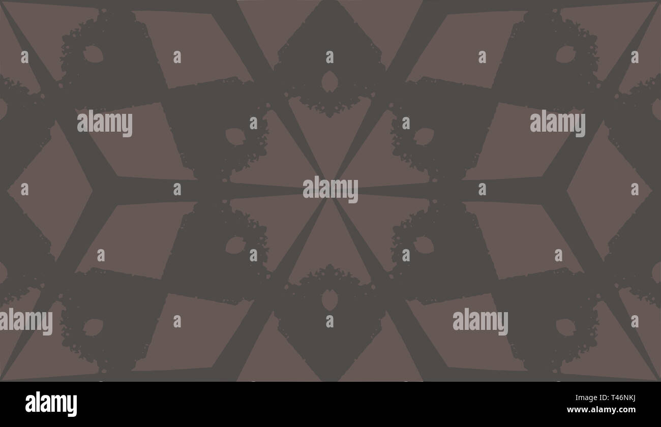 Pattern tile, ornate geometric pattern and two-tone abstract background ...