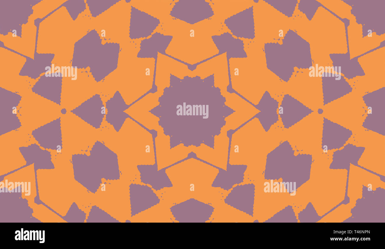 Pattern tile, ornate geometric pattern and two-tone abstract background ...