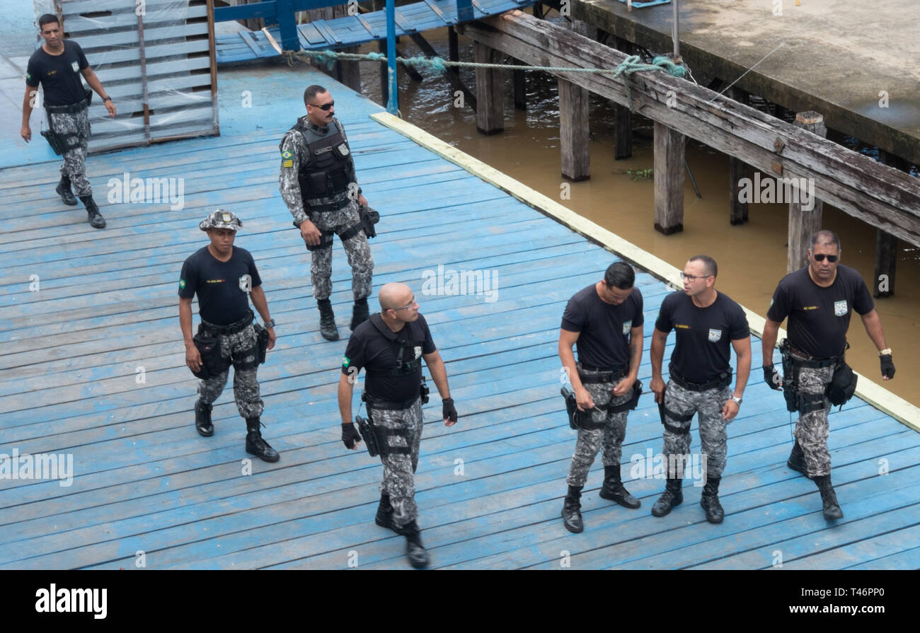 Brazil Federal Police Stock Photo - Alamy