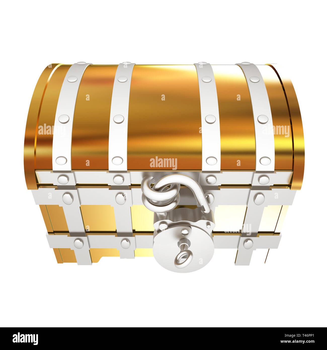 Key old key chest treasure Cut Out Stock Images & Pictures - Alamy