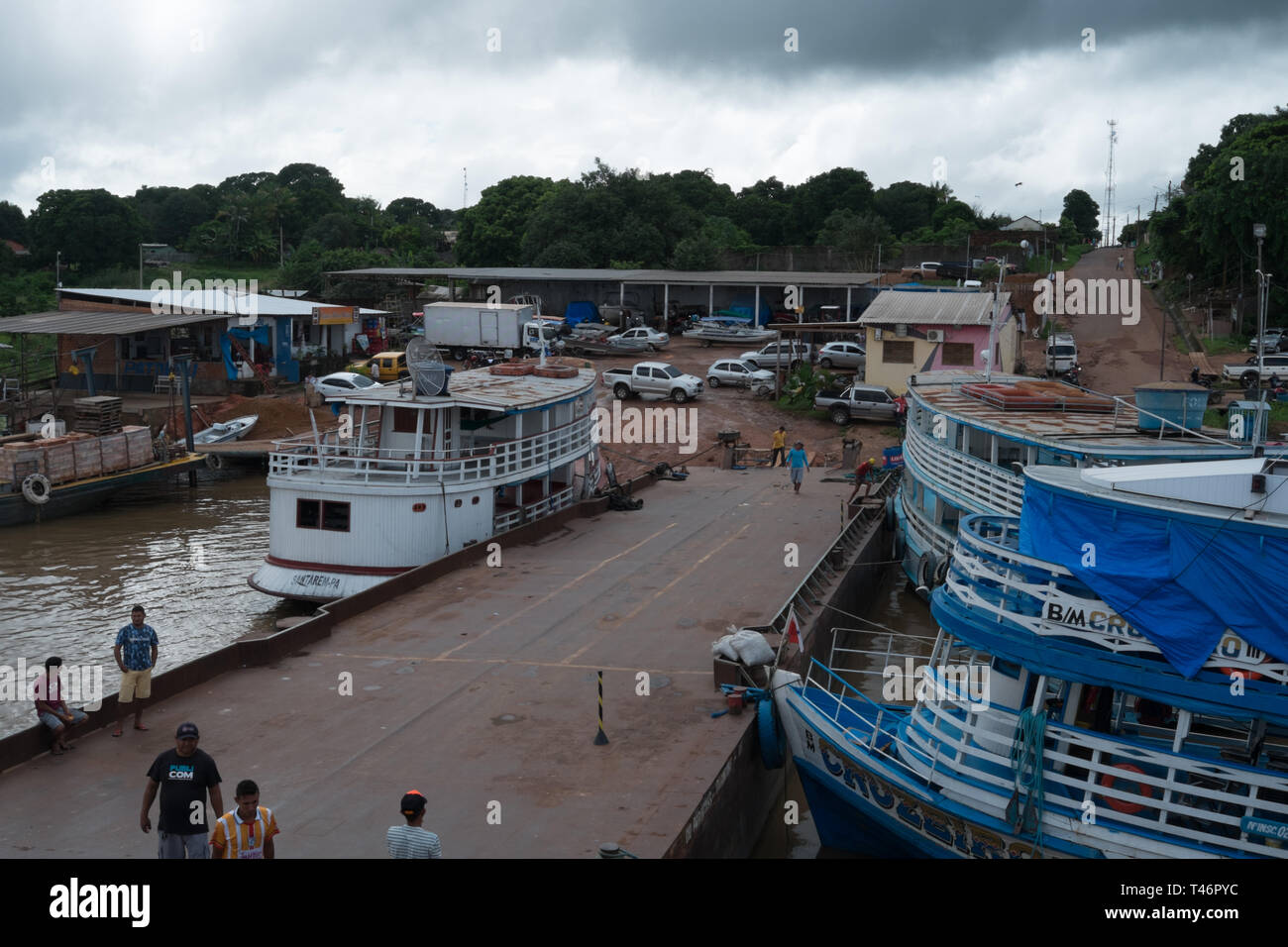 The harbour, Manaus, Amazonas State Stock Photo - Alamy