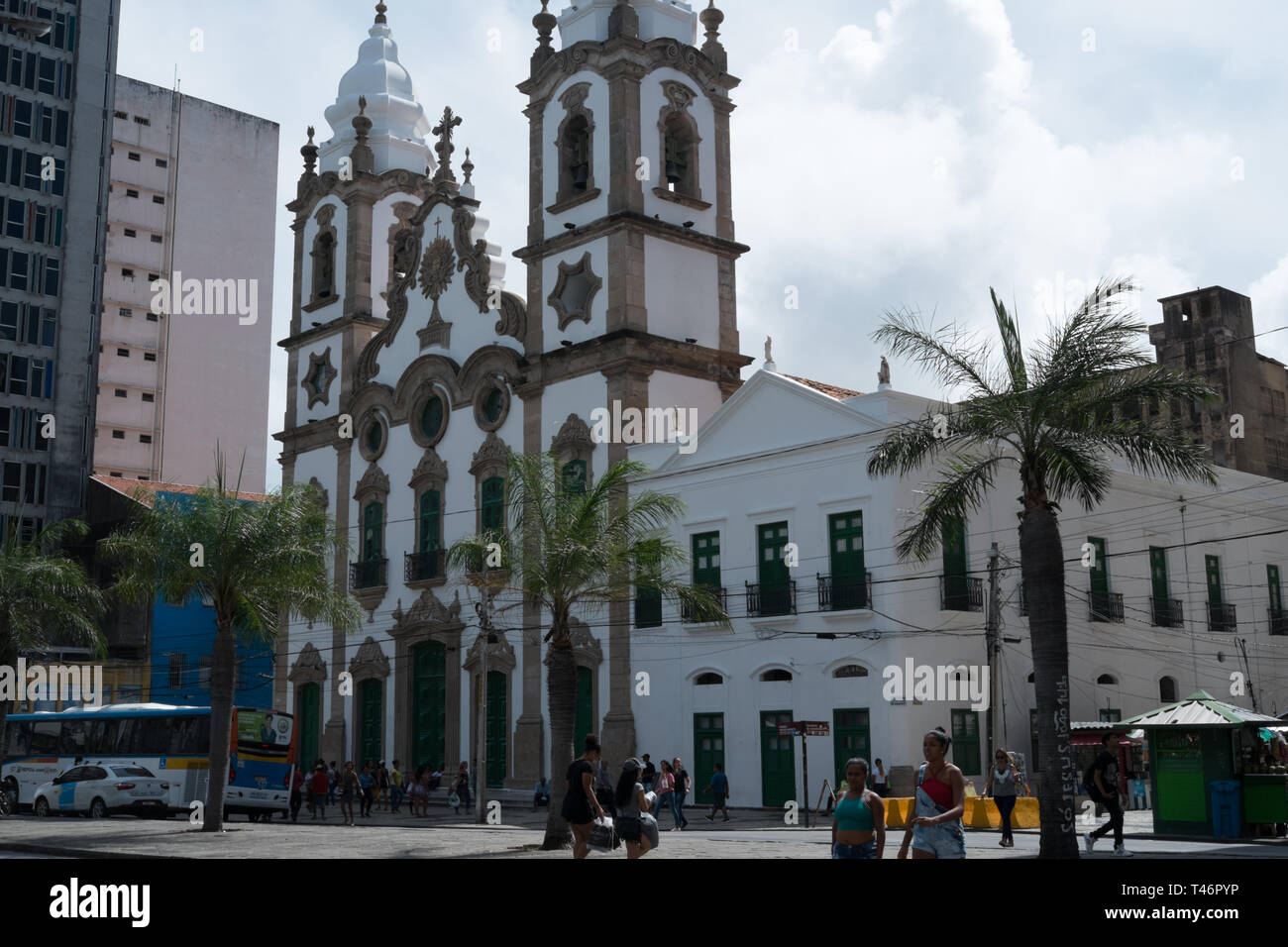 Parish Church of St. Anthony, Recife, Brazil Stock Photo - Alamy
