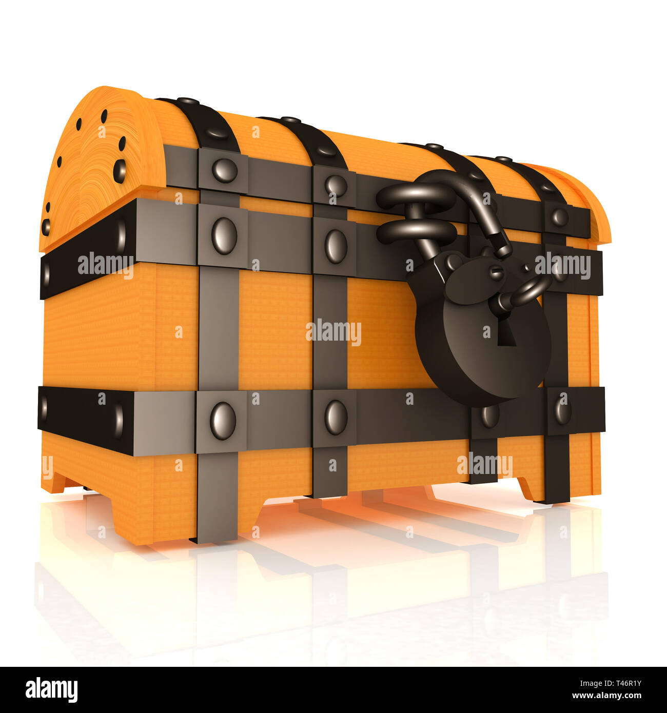 Key old key chest treasure Cut Out Stock Images & Pictures - Alamy