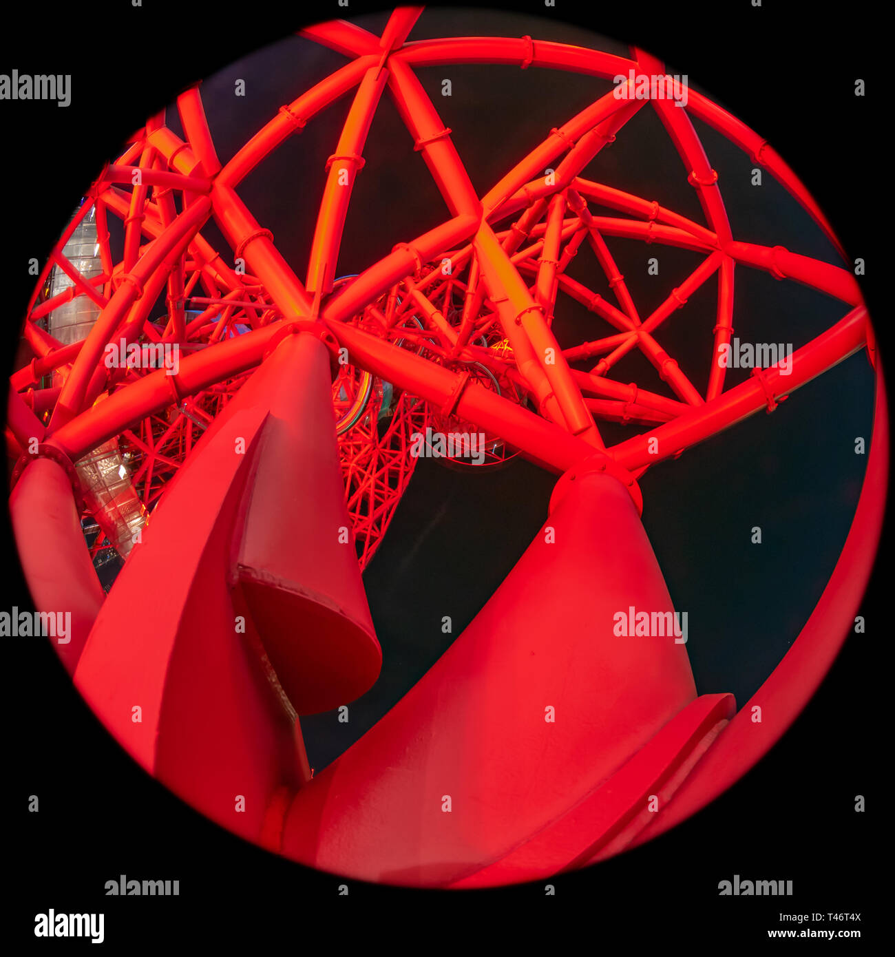 ArcelorMittal Orbit designed by Sir Anish Kapoor and Cecil Balmond ...